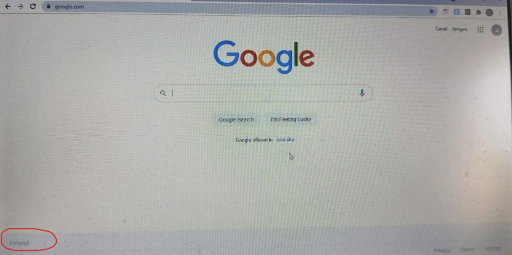 The Strange Case of Google Geo-location - IUCC